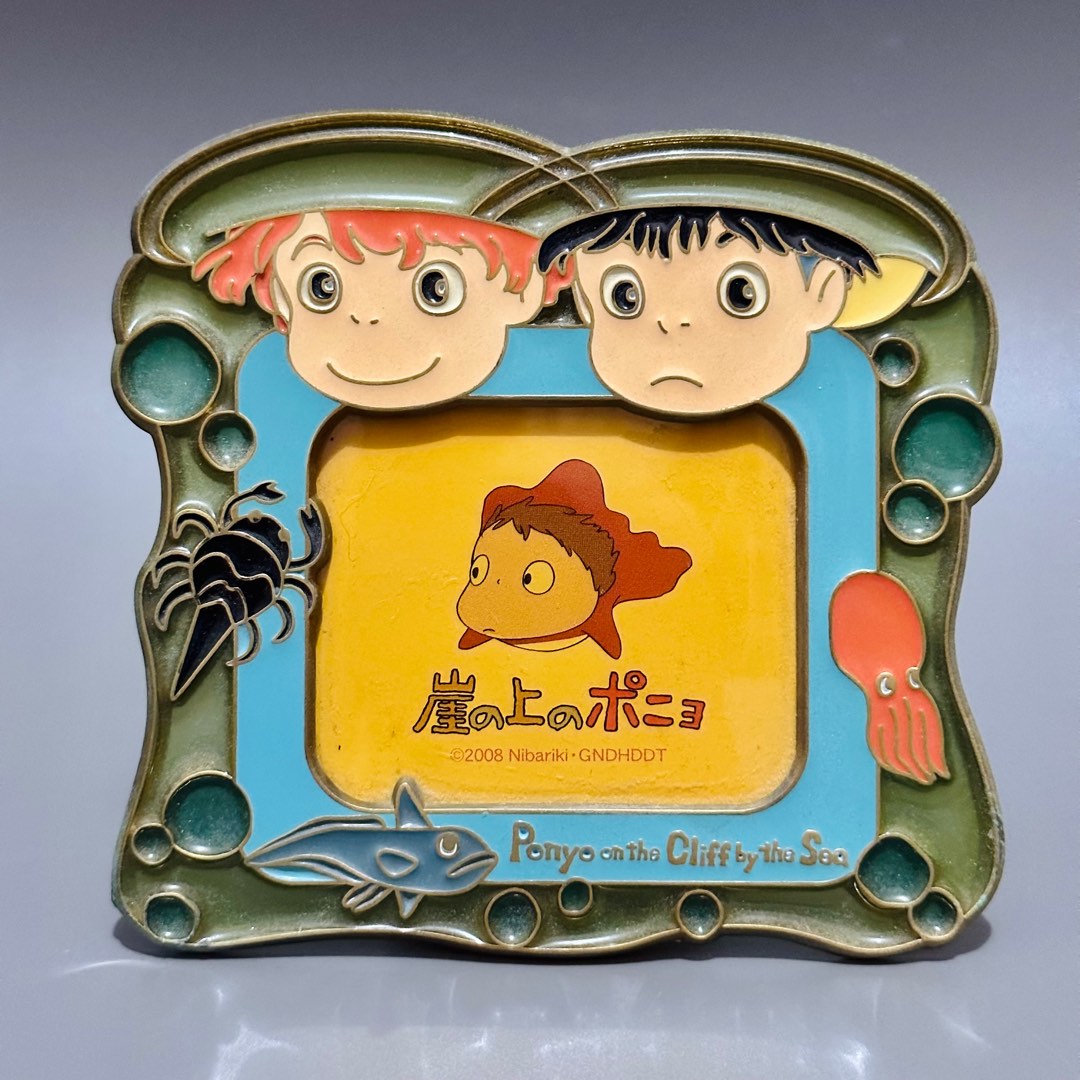 Official Studio Ghibli Ponyo on the Cliff by the Sea Stained Glass ...