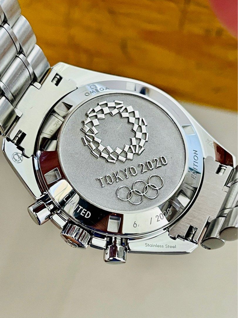 Omega Speedmaster Tokyo Olympic 2020 Japan Limited Edition, Men's ...