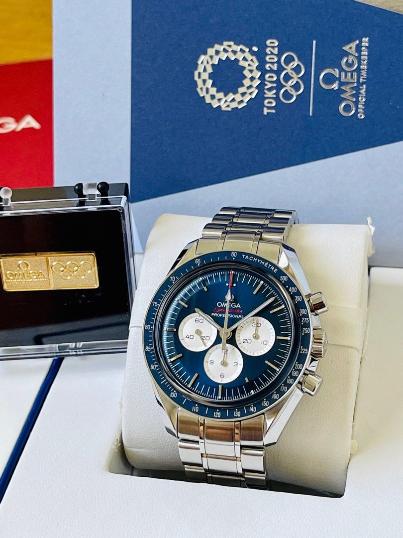 Omega Speedmaster Tokyo Olympic 2020 Japan Limited Edition, Men's ...