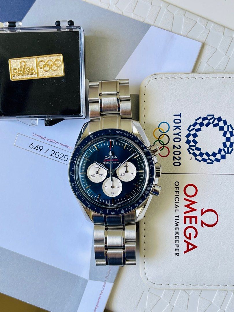 Omega Speedmaster Tokyo Olympic 2020 Japan Limited Edition, Men's ...