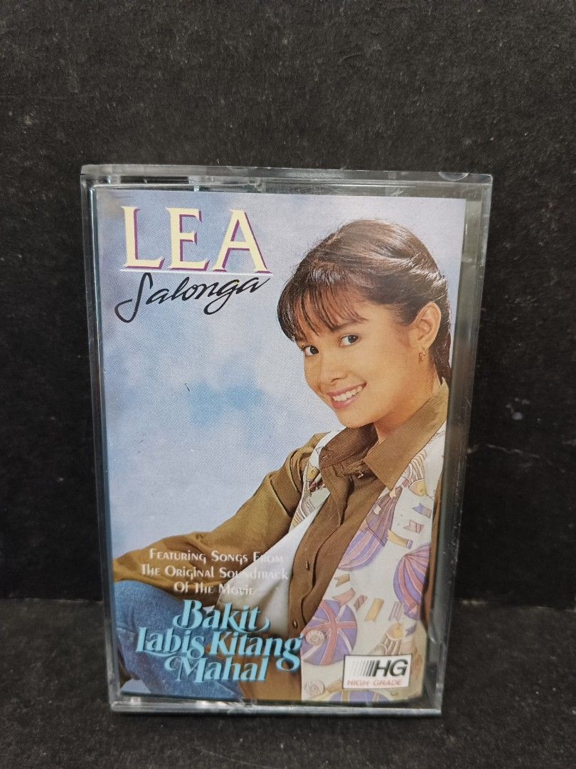 Original Cassette Tape: Lea Salonga - Bakit Labis Kitang Mahal : Tagalog OPM Songs Music ...