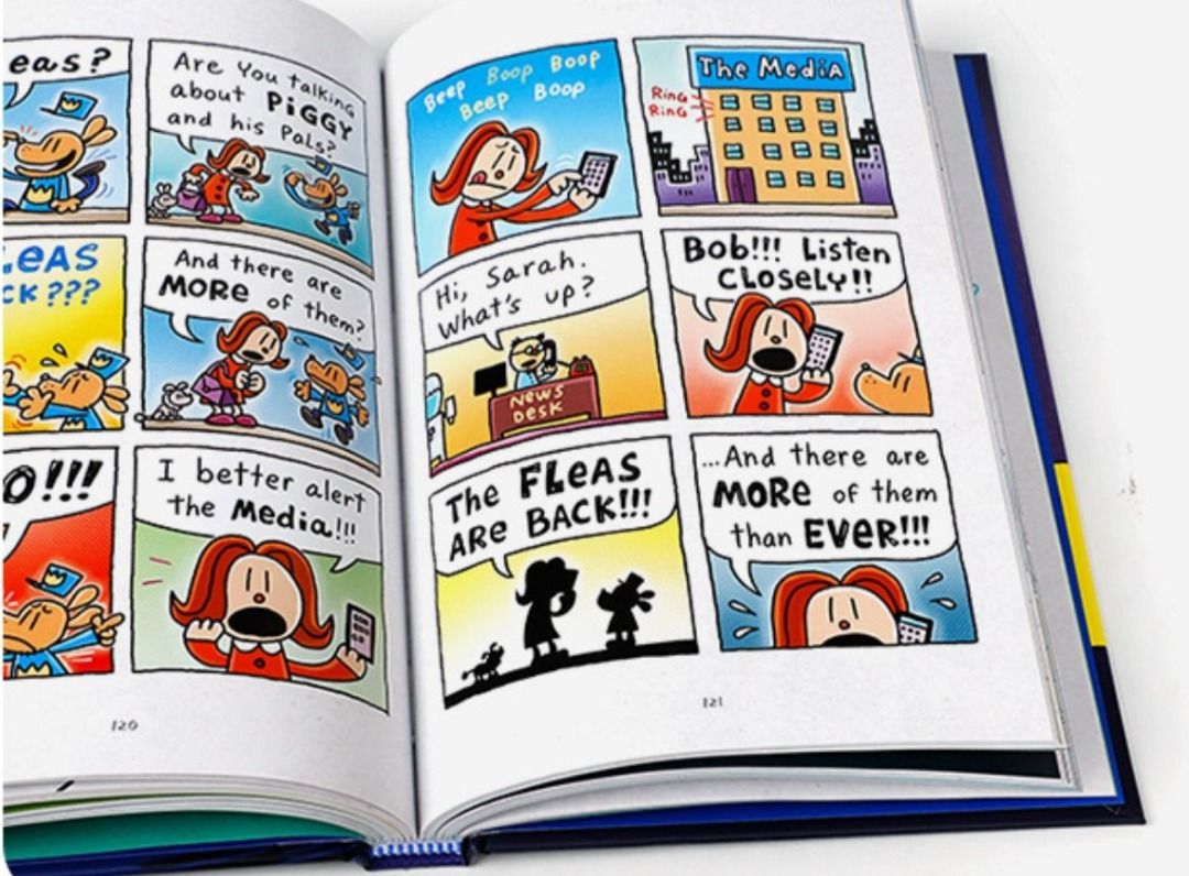 Original Dog Man 11 Twenty Thousand Fleas Under the Sea, Hobbies & Toys ...