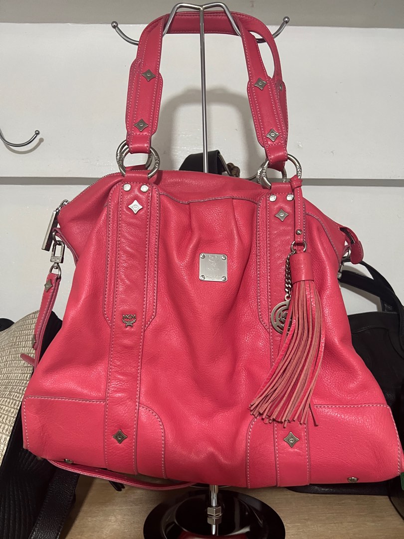 Original MCM XL Two Way Bag, Luxury, Bags & Wallets on Carousell