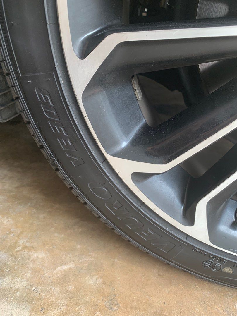 Original Toyota Altis 17 inch rims (5x100), including tyres, Car ...
