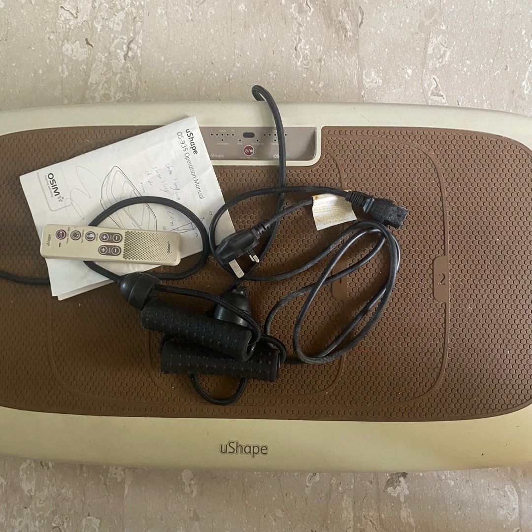 OSIM USHAPE EXERCISE SHAKING SHAKE REMOTE CONTROL CHARGER MACHINE ...