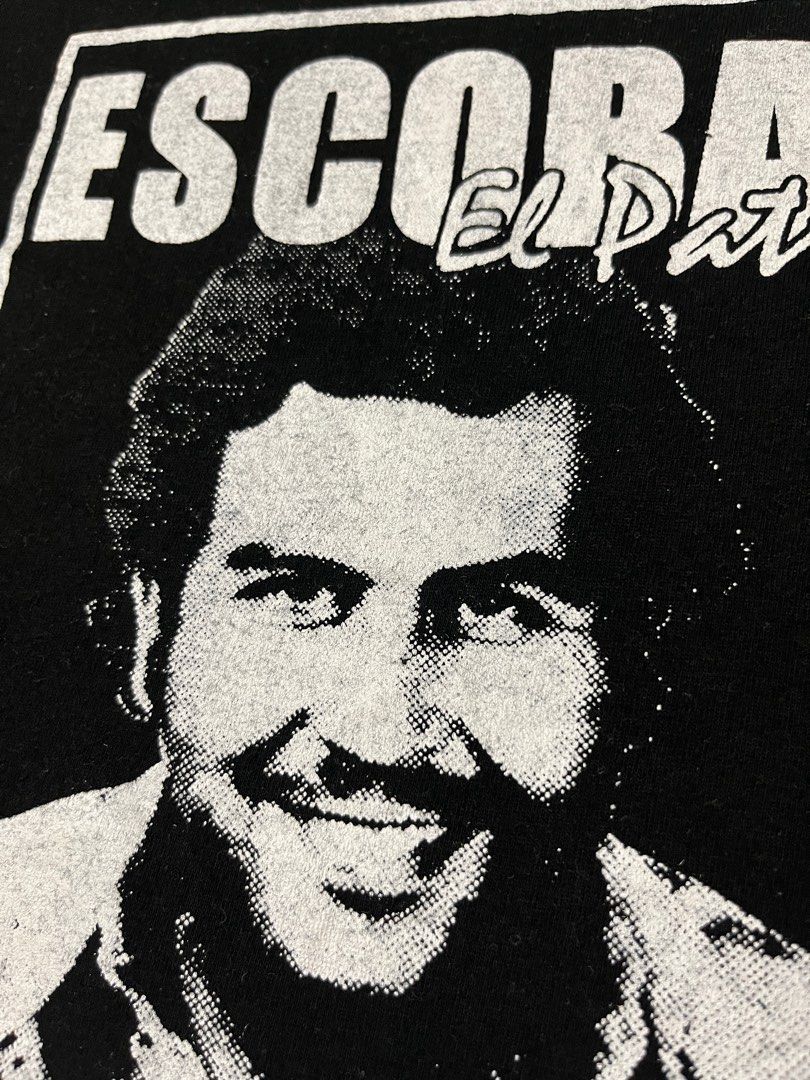 Pablo Escobar Mugshot Tee, Men's Fashion, Tops & Sets, Tshirts & Polo ...