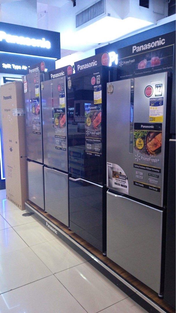 PANASONIC BOTTOM FREEZER INVERTER REFRIGERATOR, TV & Home Appliances ...