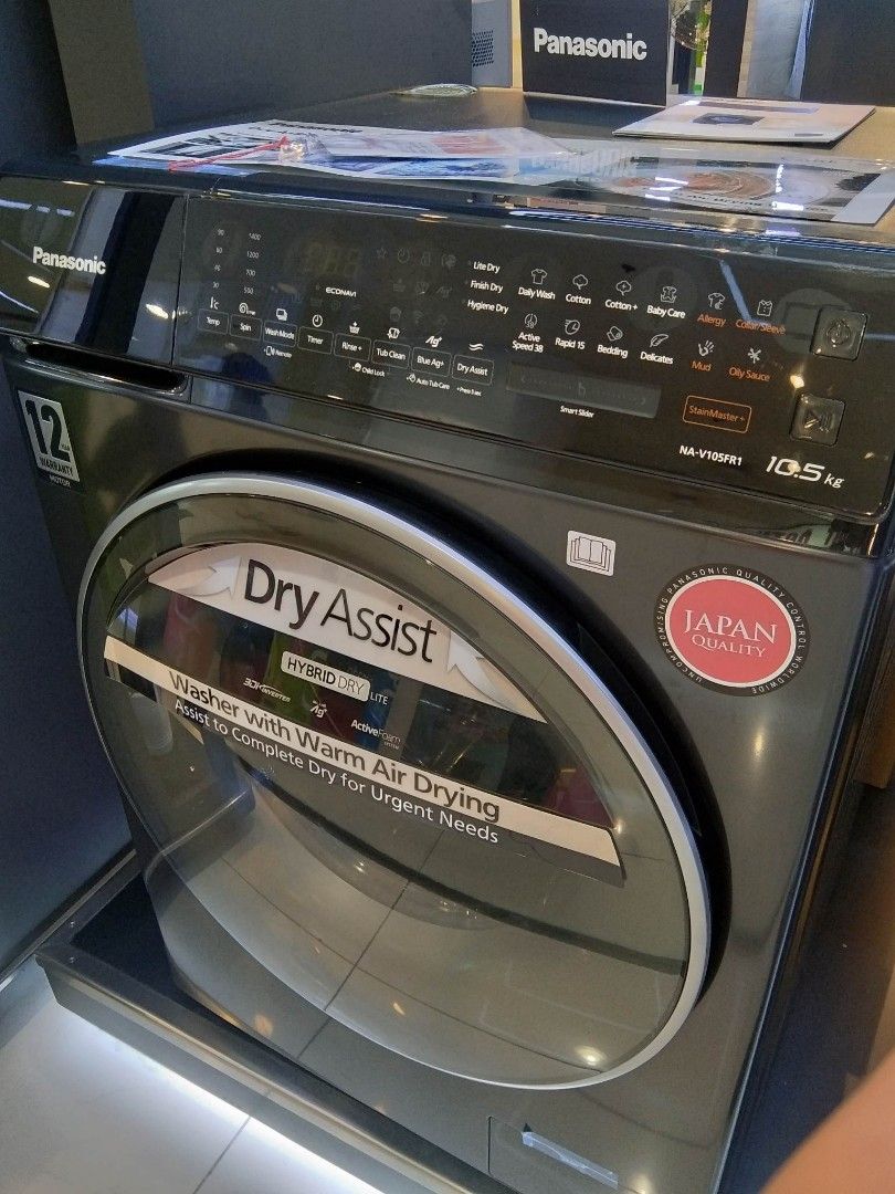 Panasonic Front Load Washing Machine, TV & Home Appliances, Washing Machines and Dryers on Carousell