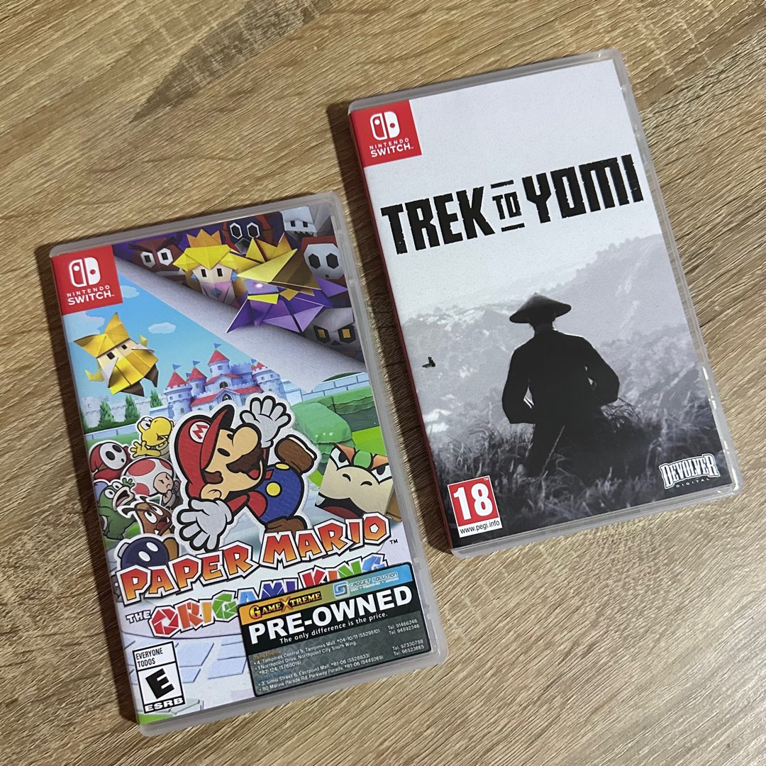 Paper Mario / Trek To Yomi Nintendo Switch Game, Video Gaming, Video ...