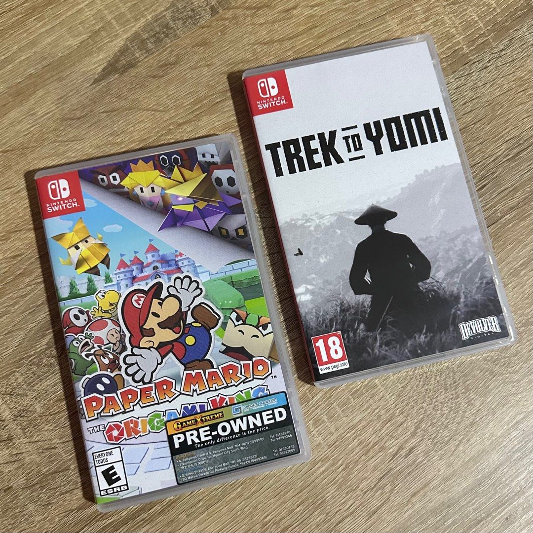Paper Mario / Trek To Yomi Nintendo Switch Game, Video Gaming, Video ...