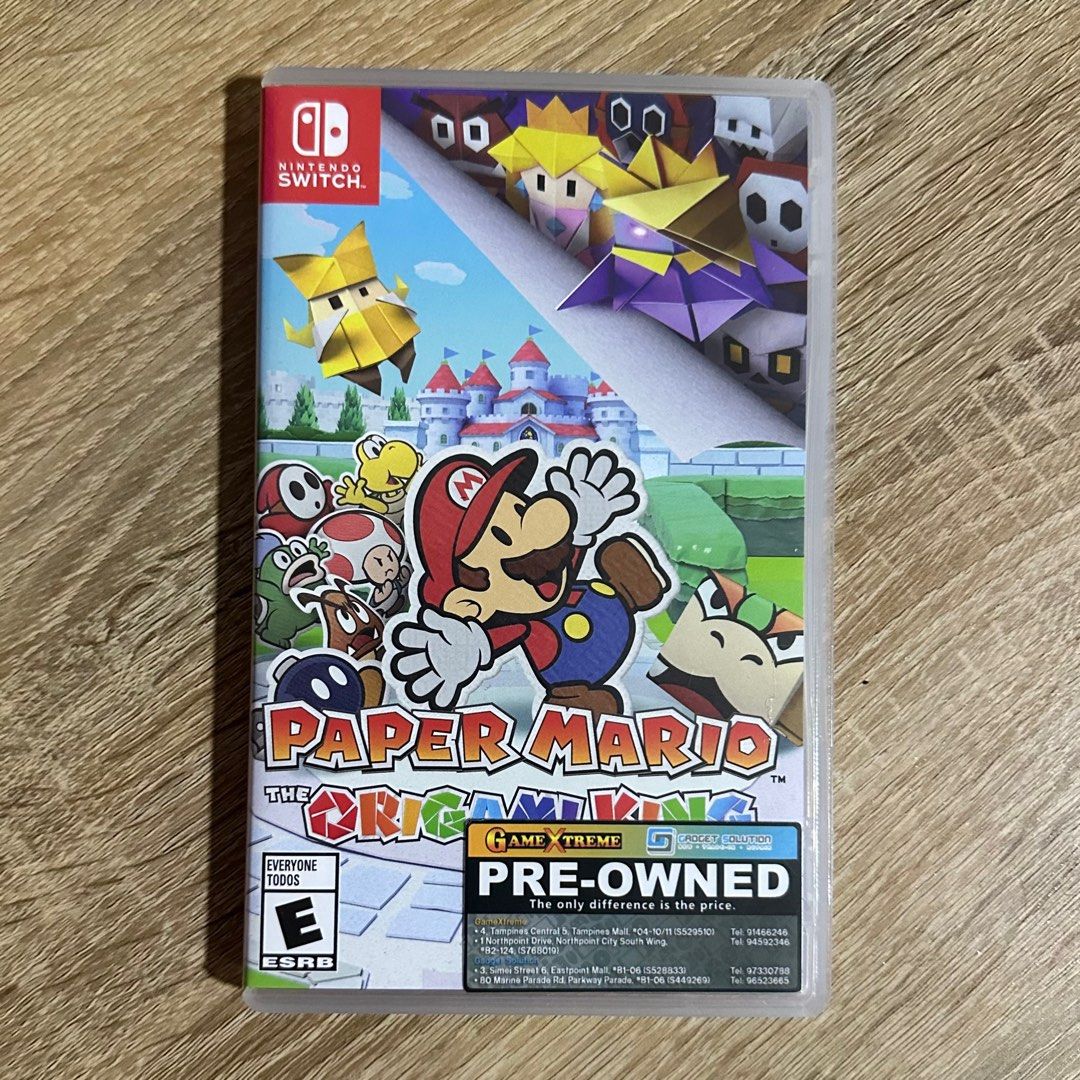 Paper Mario / Trek To Yomi Nintendo Switch Game, Video Gaming, Video ...