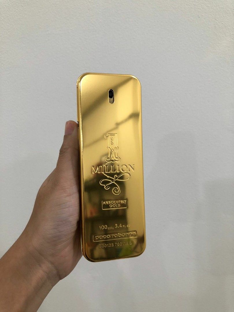 Parfun paco robanne 1 million absolutely gold, Kesehatan & Kecantikan ...
