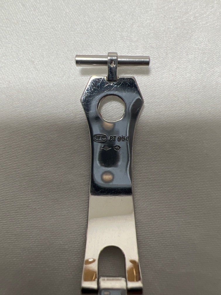 Patek platinum deployant clasp 14mm, Luxury, Watches on Carousell