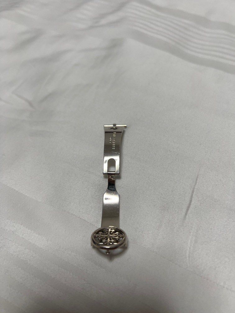 Patek white gold deployant clasp 14mm, Luxury, Watches on Carousell