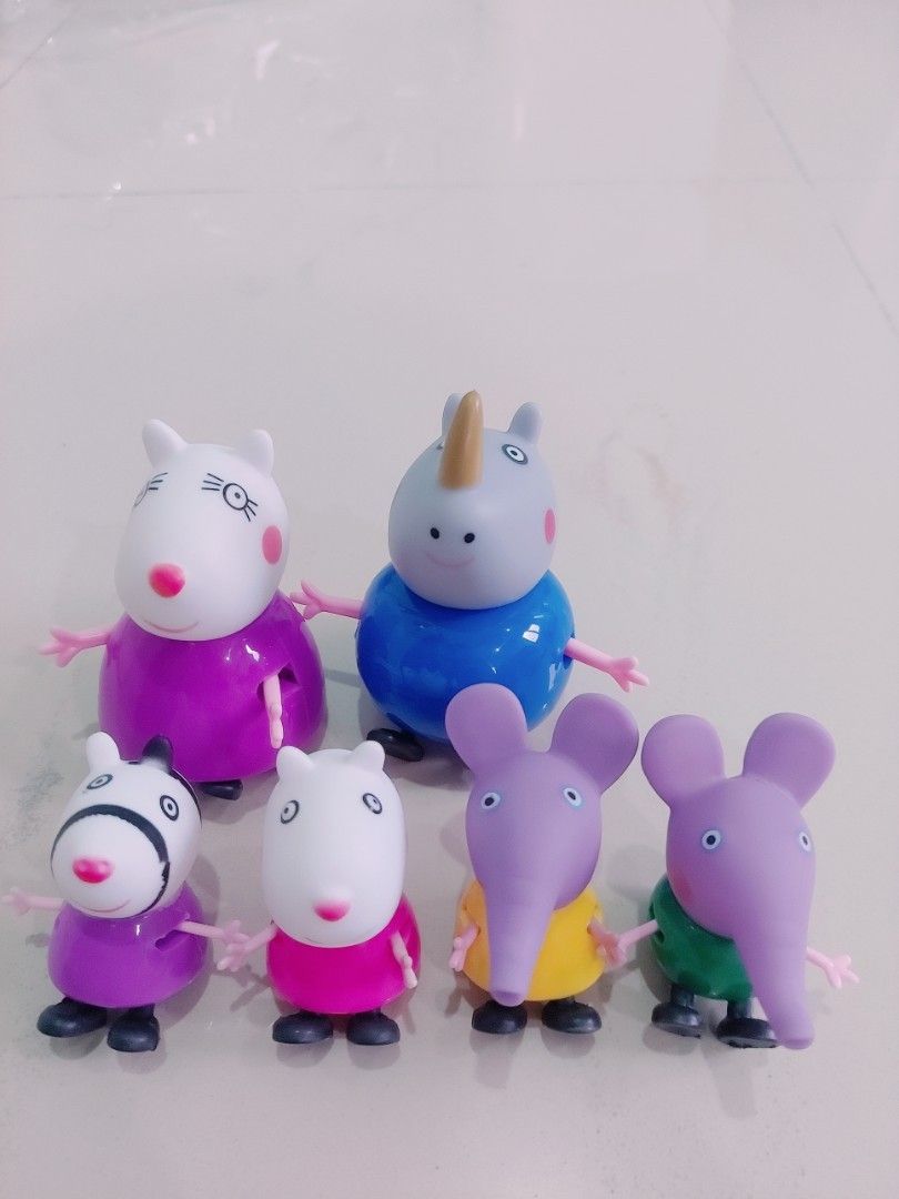 Peppa Pig Mr Rhino, Hobbies & Toys, Toys & Games on Carousell