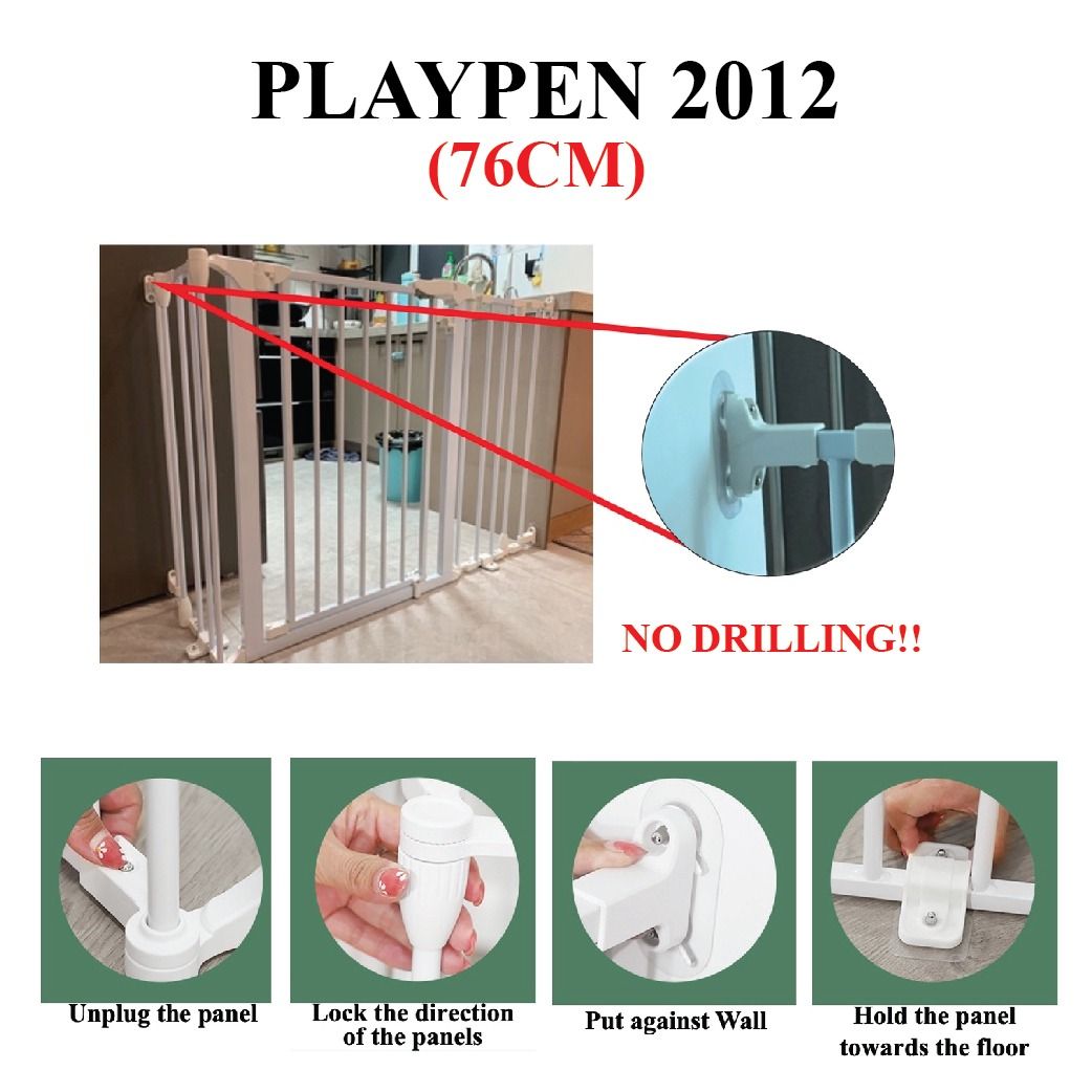 Pet Gate | Pet Playpen | Pet Cage | Rabbit Cat Dog Safety Gate, Pet ...