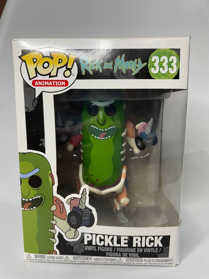 Pickle Rick Funko Pop #333 on Carousell