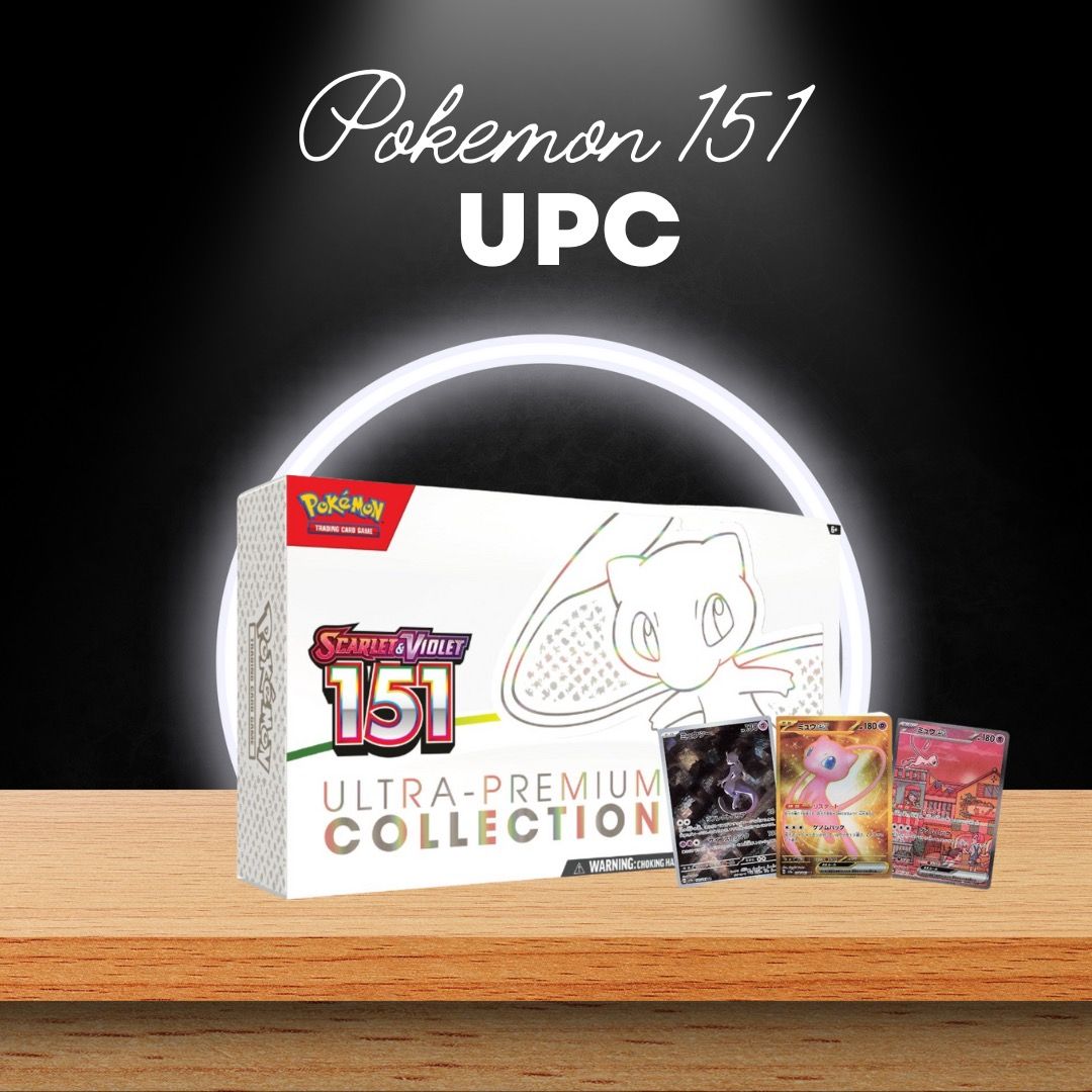 Pokemon 151 mew upc ultra premium collection, Hobbies & Toys, Toys ...