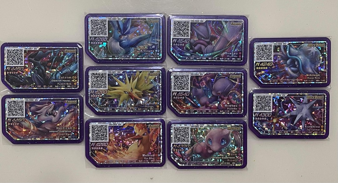 Pokemon Gaole Legend Part 1 Full Set, Hobbies & Toys, Toys & Games on ...