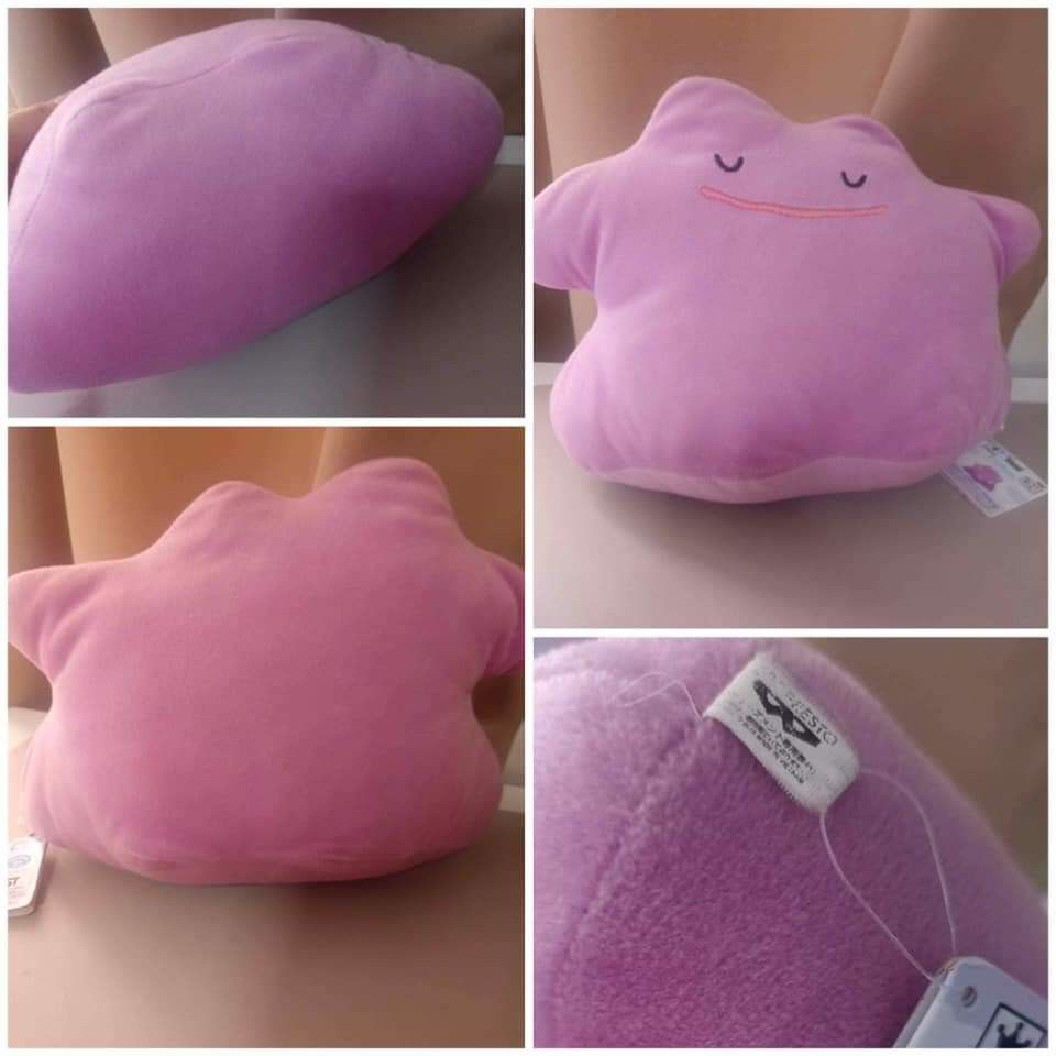 Pokemon Relaxed Ditto Plush, Hobbies & Toys, Toys & Games on Carousell