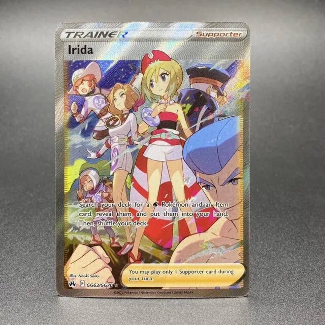 Pokémon PTCG 珠貝全圖SAR 美版/Pokémon PTCG Irida Crown Zenith: Galarian Gallery/Pokemon卡/PTCG卡, 興趣及遊戲 ...