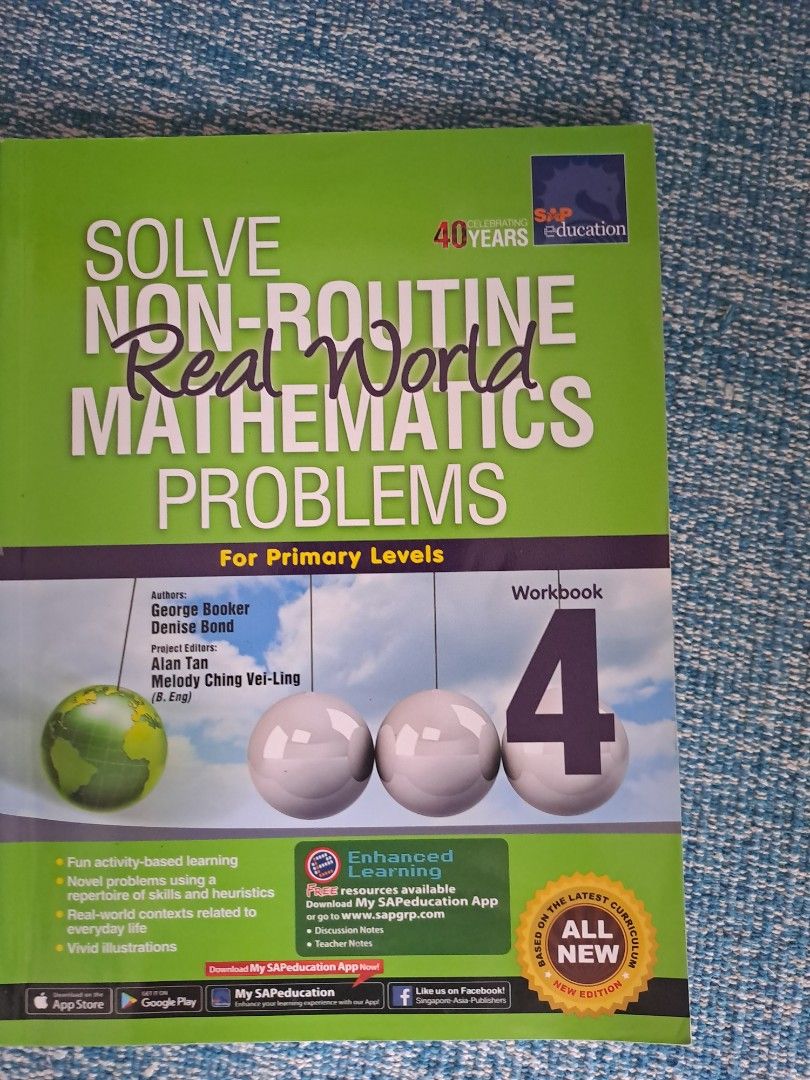 Primary 4 maths, Hobbies & Toys, Books & Magazines, Textbooks on Carousell