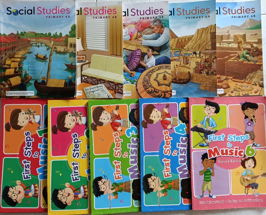 Primary Social Studies textbook, Social Studies activity book, First ...
