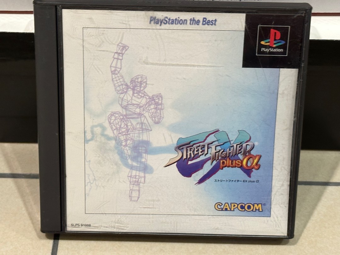 PS1 Street Fighter EX Plus Alpha (JP) Original Game, Video Gaming ...