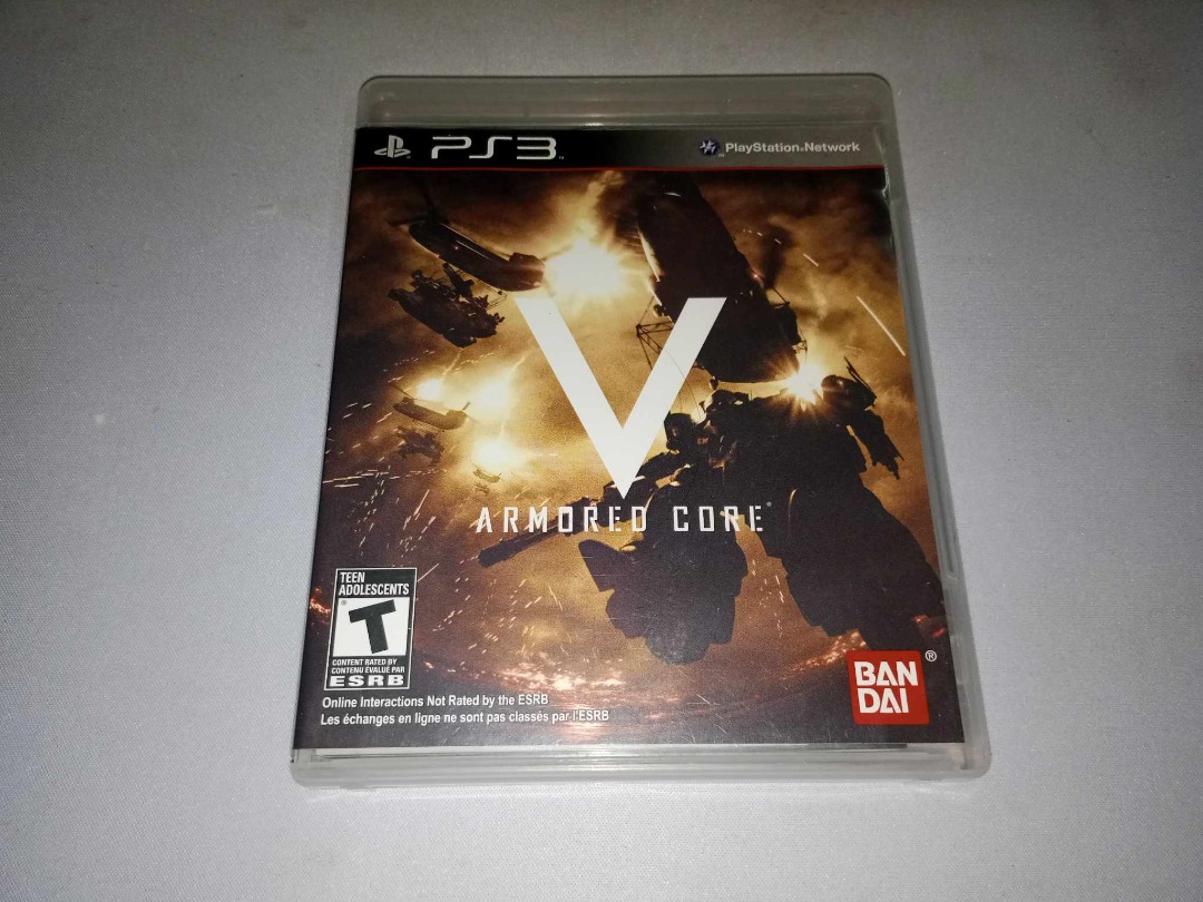 Ps3 Armored Core V US NTSC Rare, Video Gaming, Video Games, PlayStation ...