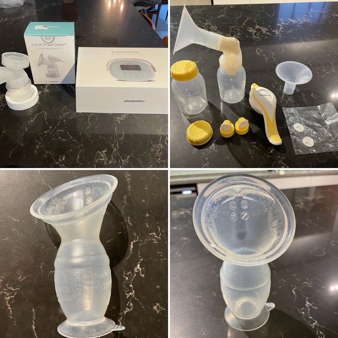 Pumpables Genie Hospital Grade Breast Milk Pump - with Medela cooling ...