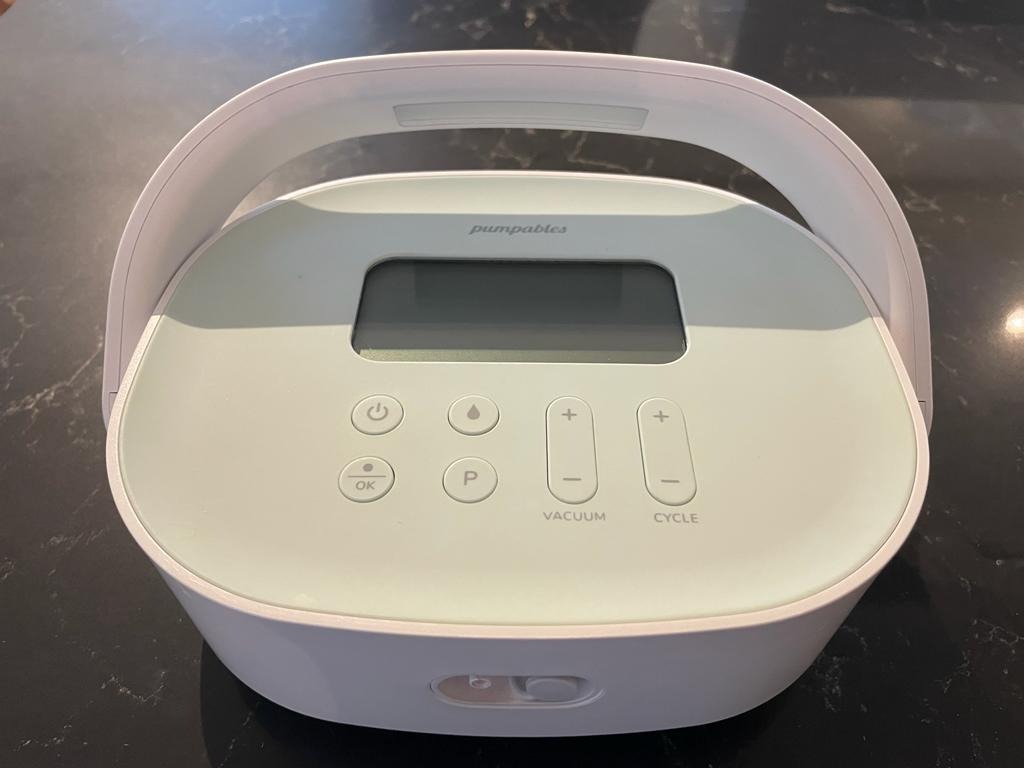 Pumpables Genie Hospital Grade Breast Milk Pump - with Medela cooling ...