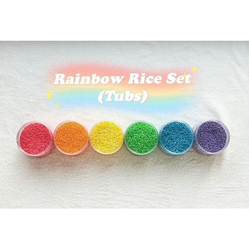 Rainbow Rice | Coloured Rice | Kids Montessori Sensory Play, Hobbies ...