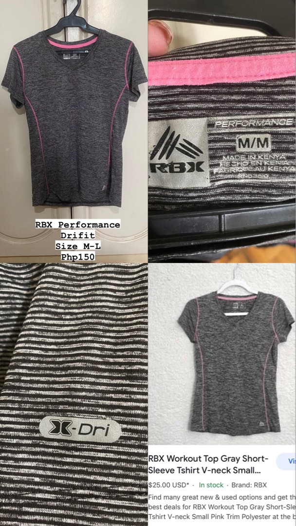 RBX Performance Drifit, Women's Fashion, Tops, Shirts on Carousell