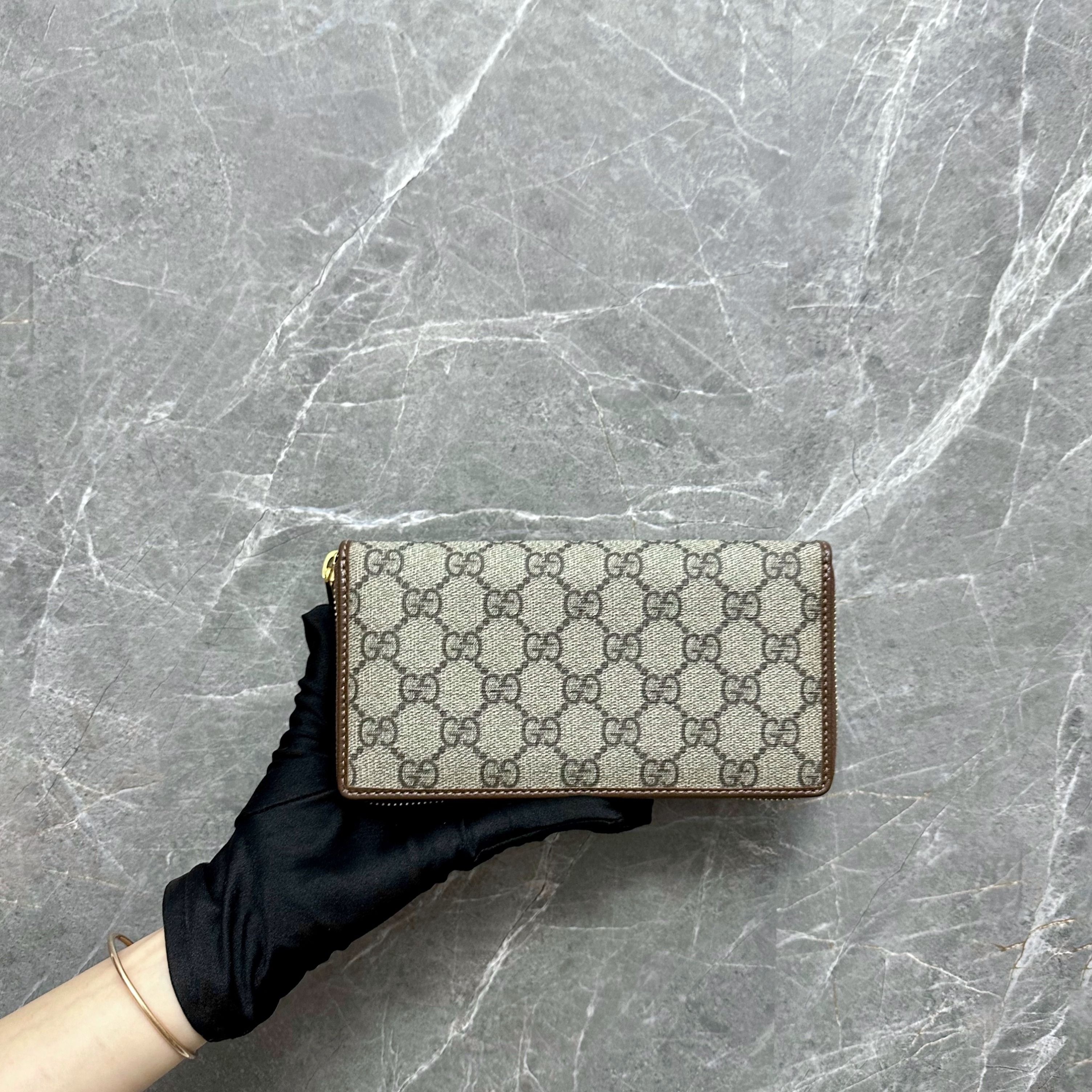 *Receipt Full Set* Gucci Horsebit 1955 Wallet, Luxury, Bags & Wallets ...