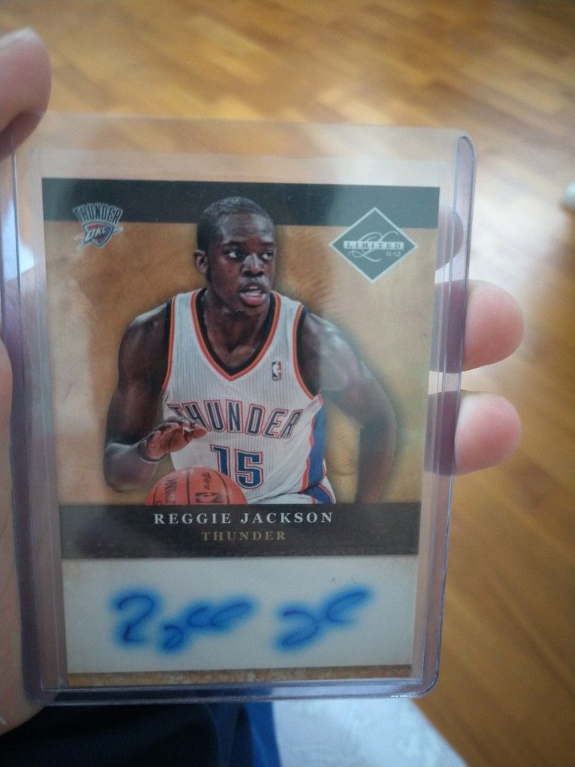 Reggie Jackson autograph cards, Hobbies & Toys, Memorabilia ...