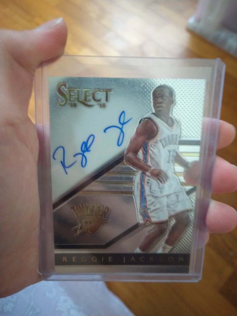 Reggie Jackson autograph cards, Hobbies & Toys, Memorabilia ...