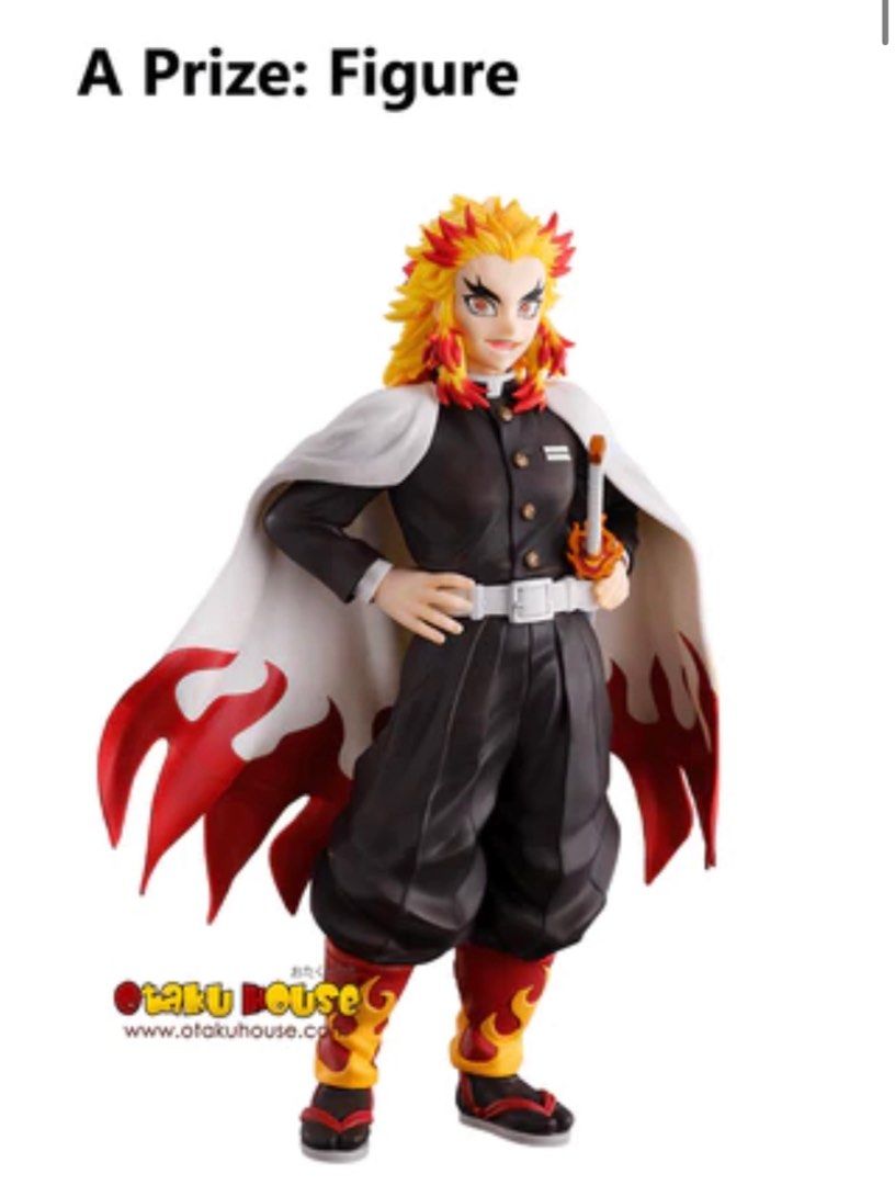 Demon Slayer - The Hashira | Rengoku A Prize and Last Prize Kuji with ...