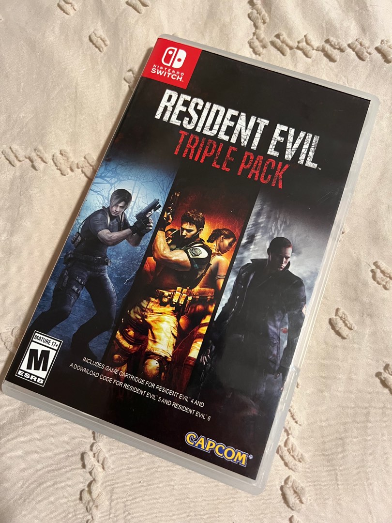 Resident Evil Triple Pack, Video Gaming, Video Games, Nintendo on Carousell
