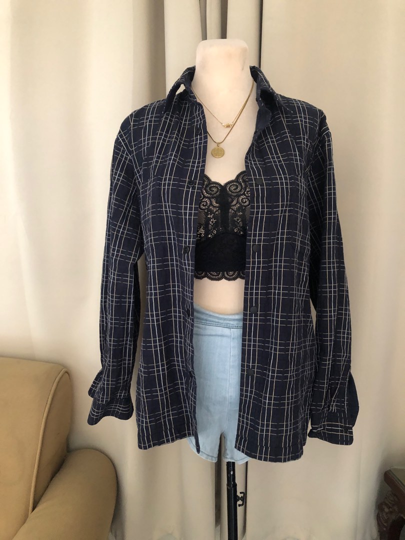 REVERSIBLE-hq polo topper, Women's Fashion, Tops, Others Tops on Carousell
