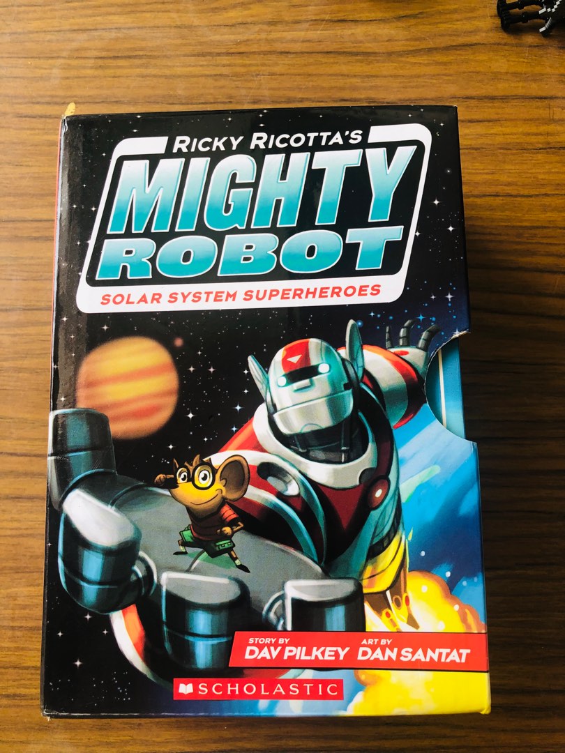 Ricky Ricotta’s Mighty Robot ( set of 8), Hobbies & Toys, Books ...