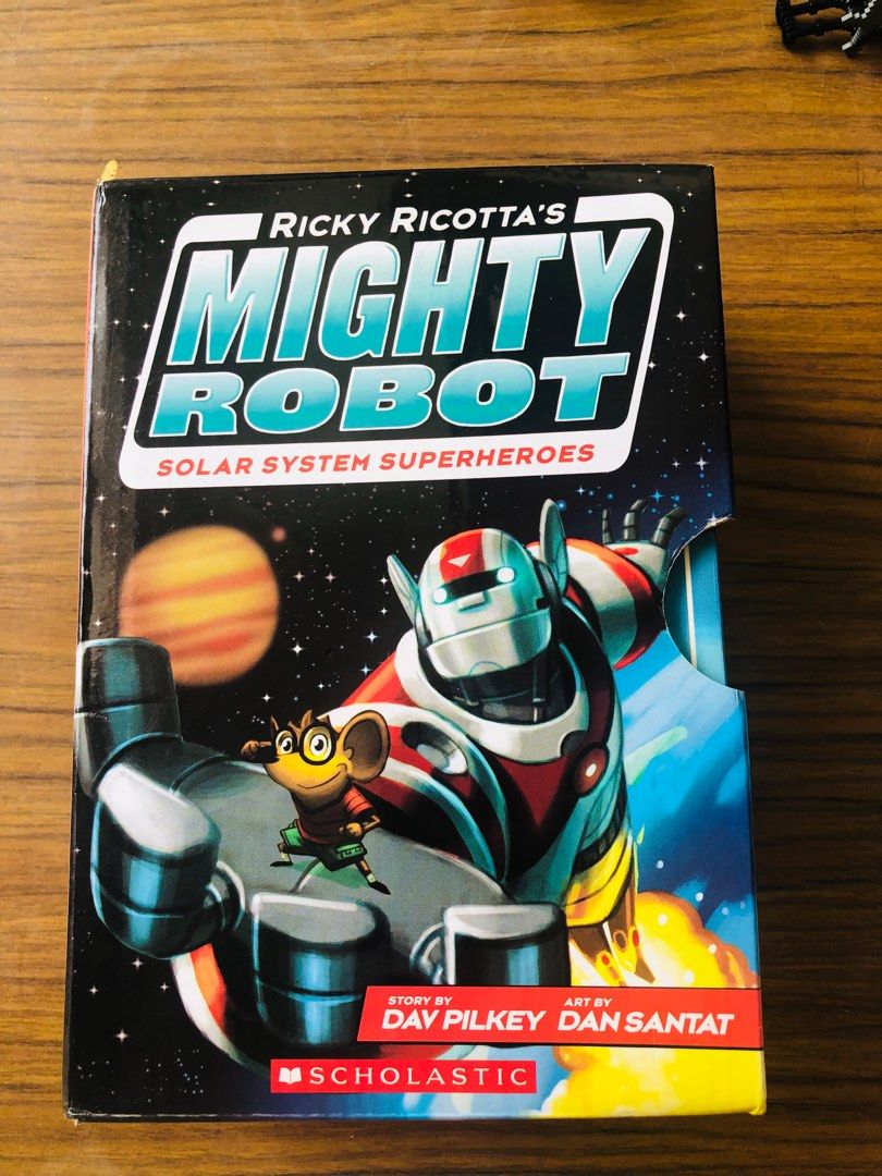Ricky Ricotta’s Mighty Robot ( set of 8), Hobbies & Toys, Books ...