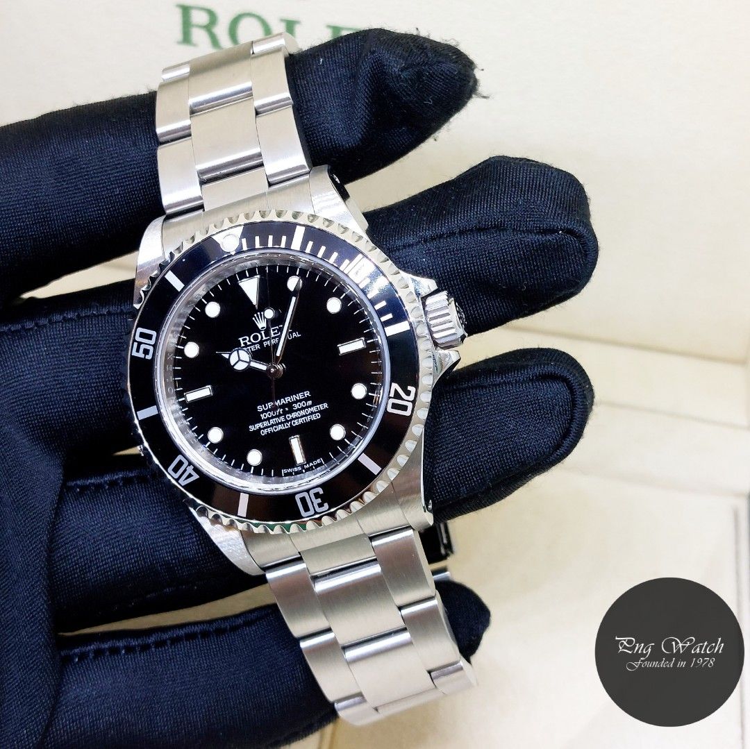Rolex 40mm Oyster Perpetual 4 Liner No Date Submariner REF: 14060M (V ...