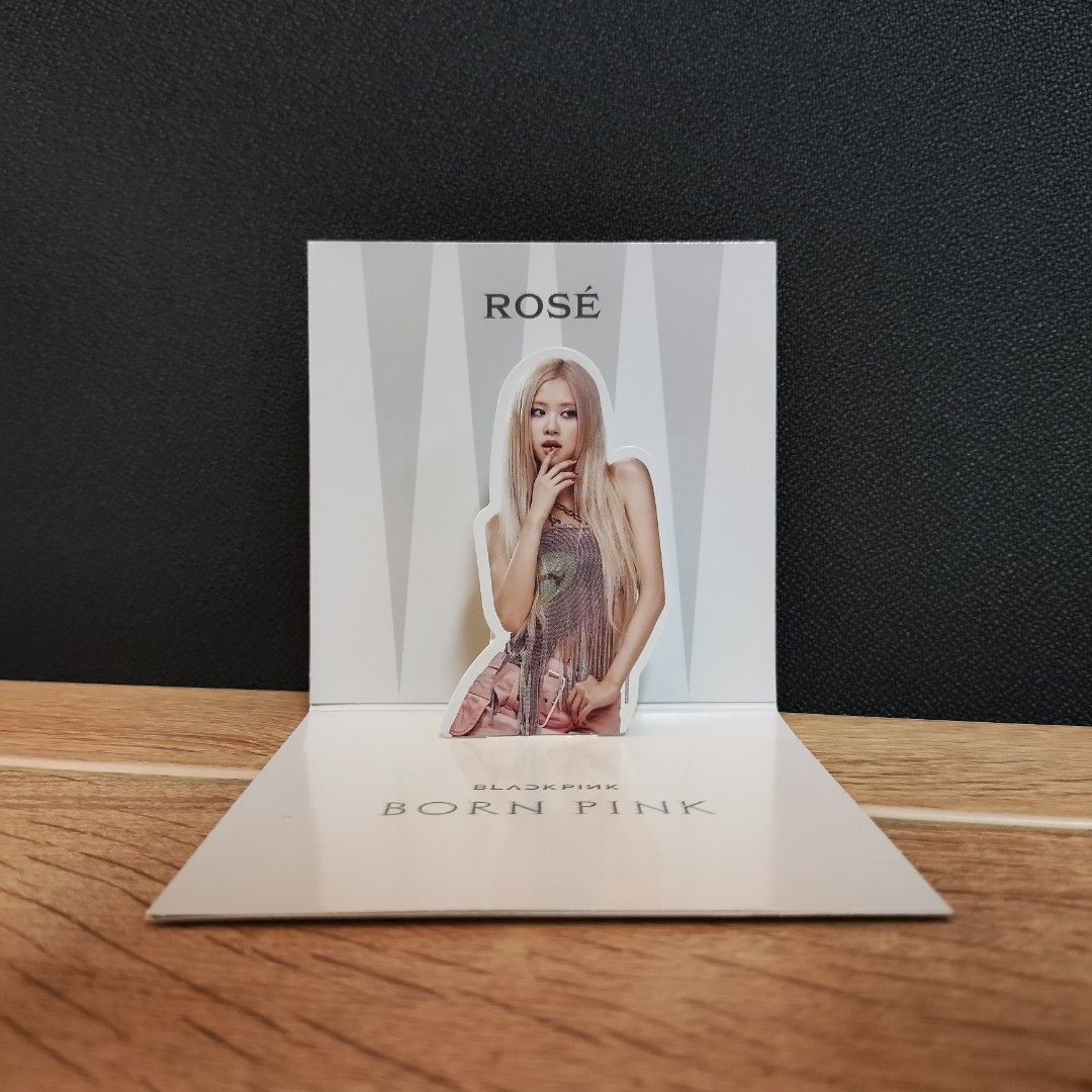 Rose photocard album BlackPink Born Pink ver Kit Original YG, K-Wave di ...