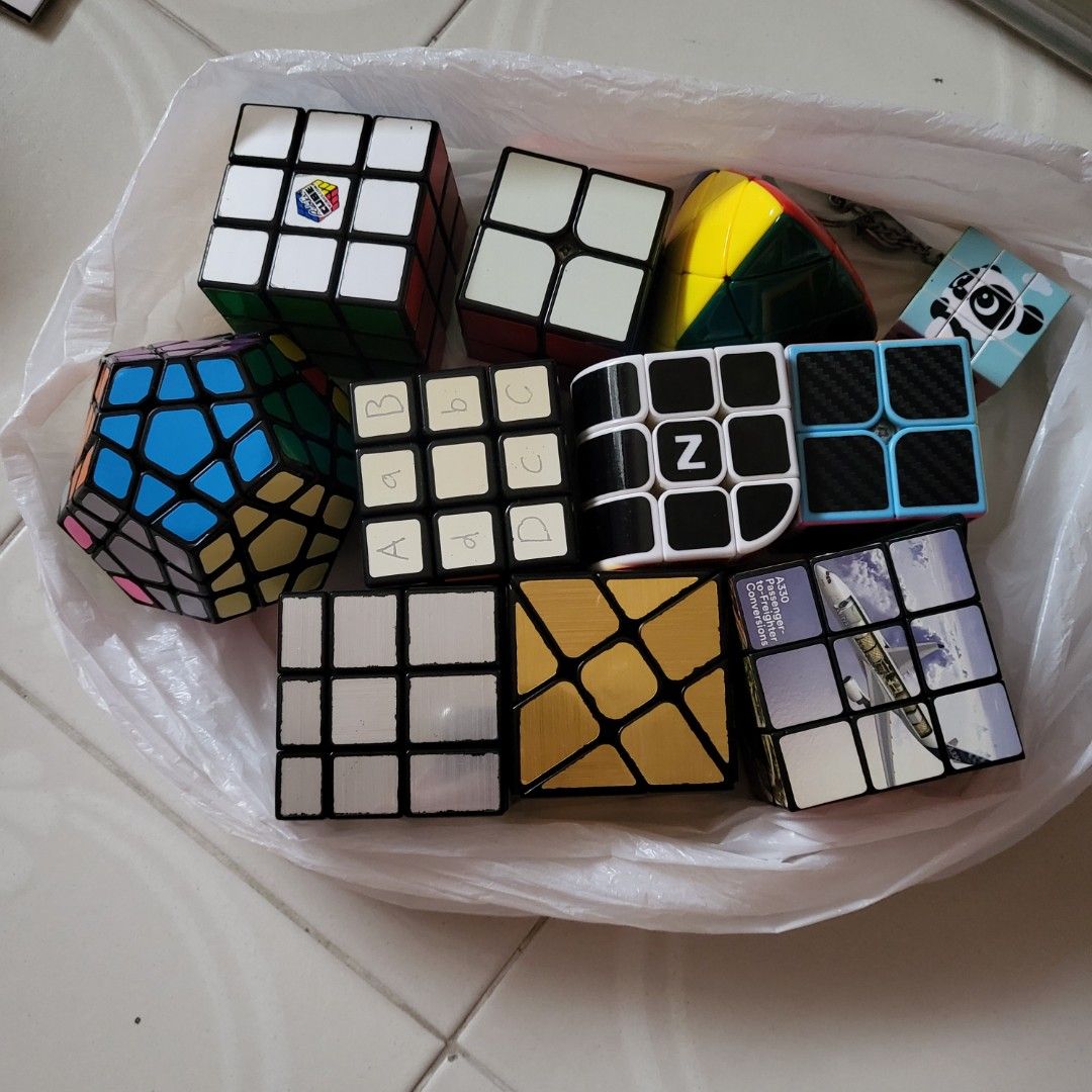 Rubik's Cube Collection, Hobbies & Toys, Toys & Games on Carousell