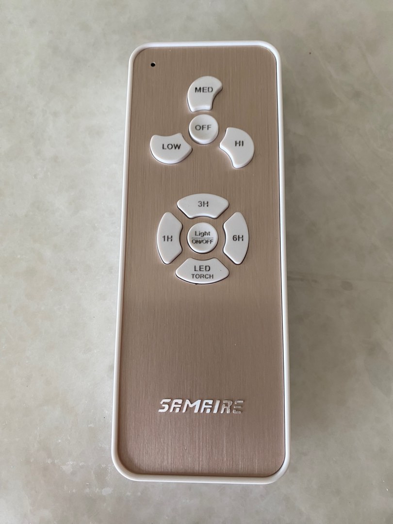 SAMAIRE ceiling Fan remote control, Furniture & Home Living, Lighting ...