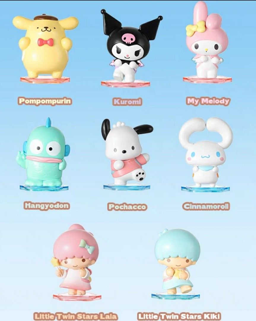 [SANRIO] SANRIO CHARACTERS BACK TO BACK COMPANY SERIES FULL SET AND INDIVIDUAL CHARACTERS ...