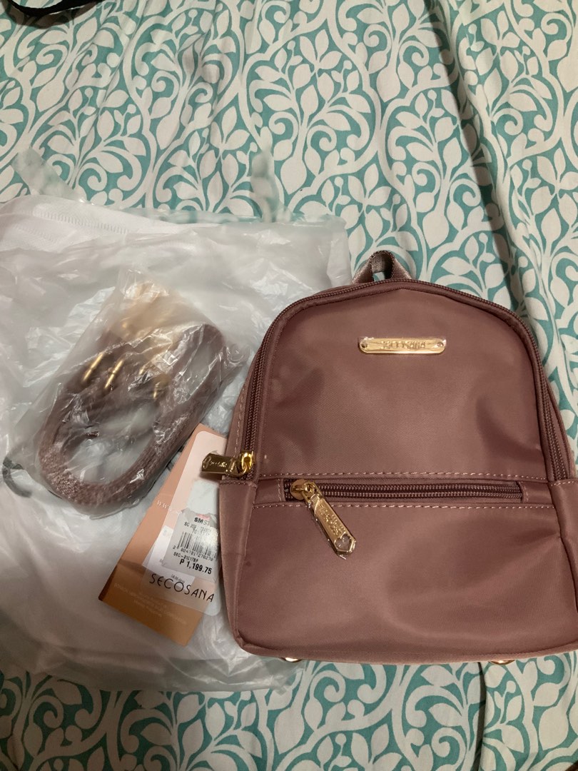 Secosana small backpack, Women's Fashion, Bags & Wallets, Backpacks on ...