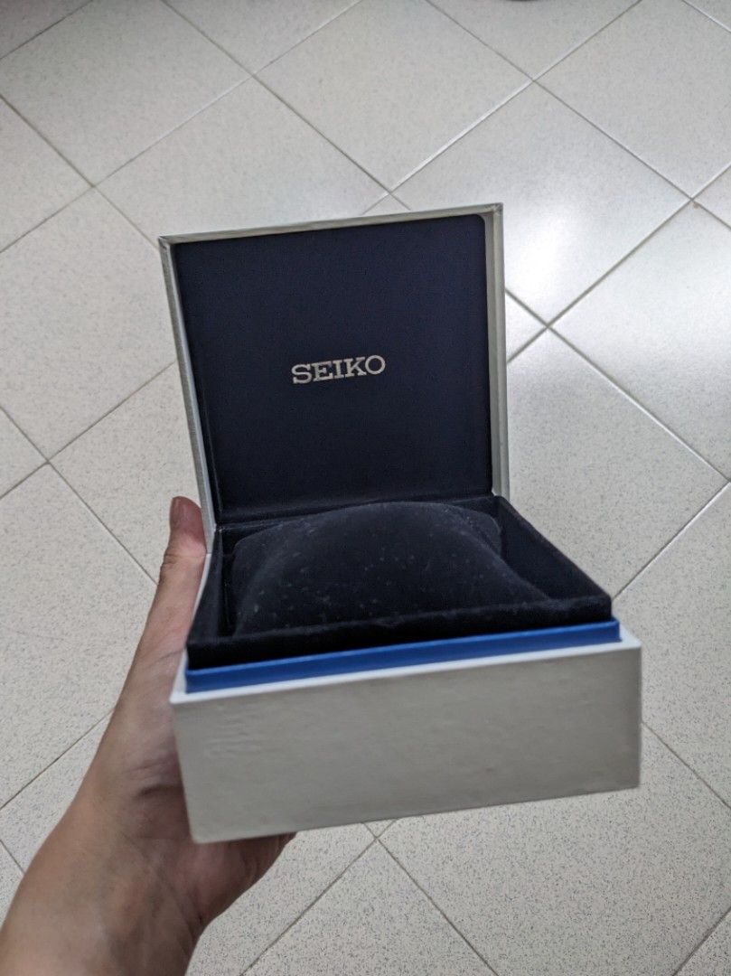 Seiko Watch Box, Men's Fashion, Watches & Accessories, Accessory holder ...