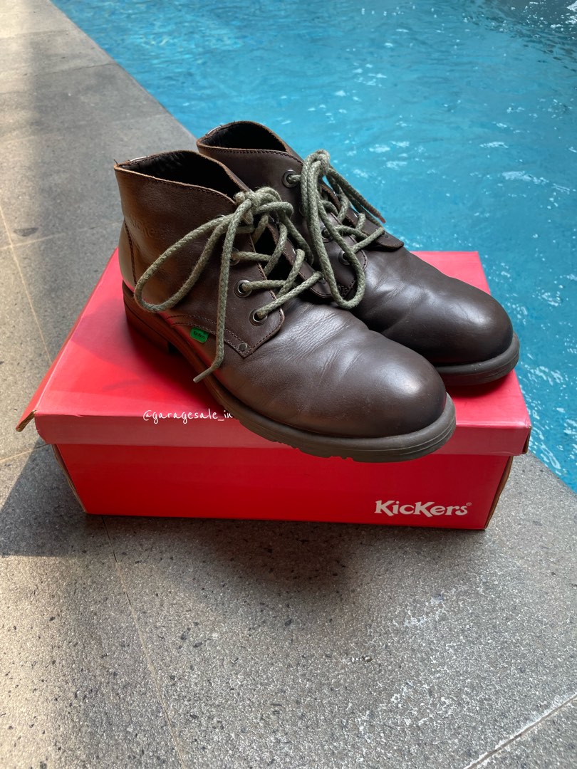 Sepatu Kickers, Fesyen Pria, Sepatu , Sepatu Boot di Carousell