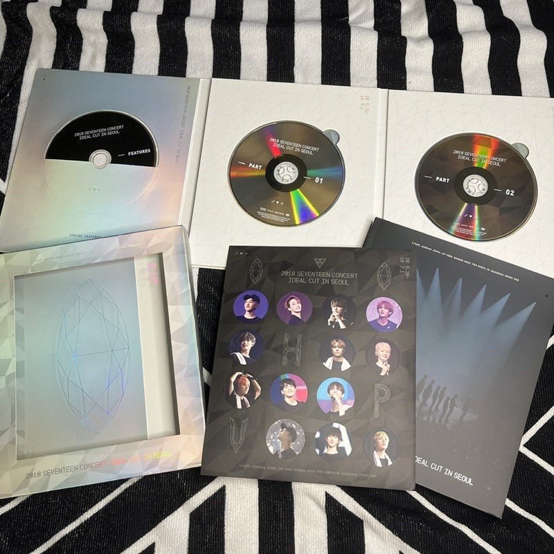 Seventeen SVT DVD IDEAL CUT COMPLETE UNSEALED, Hobbies & Toys ...